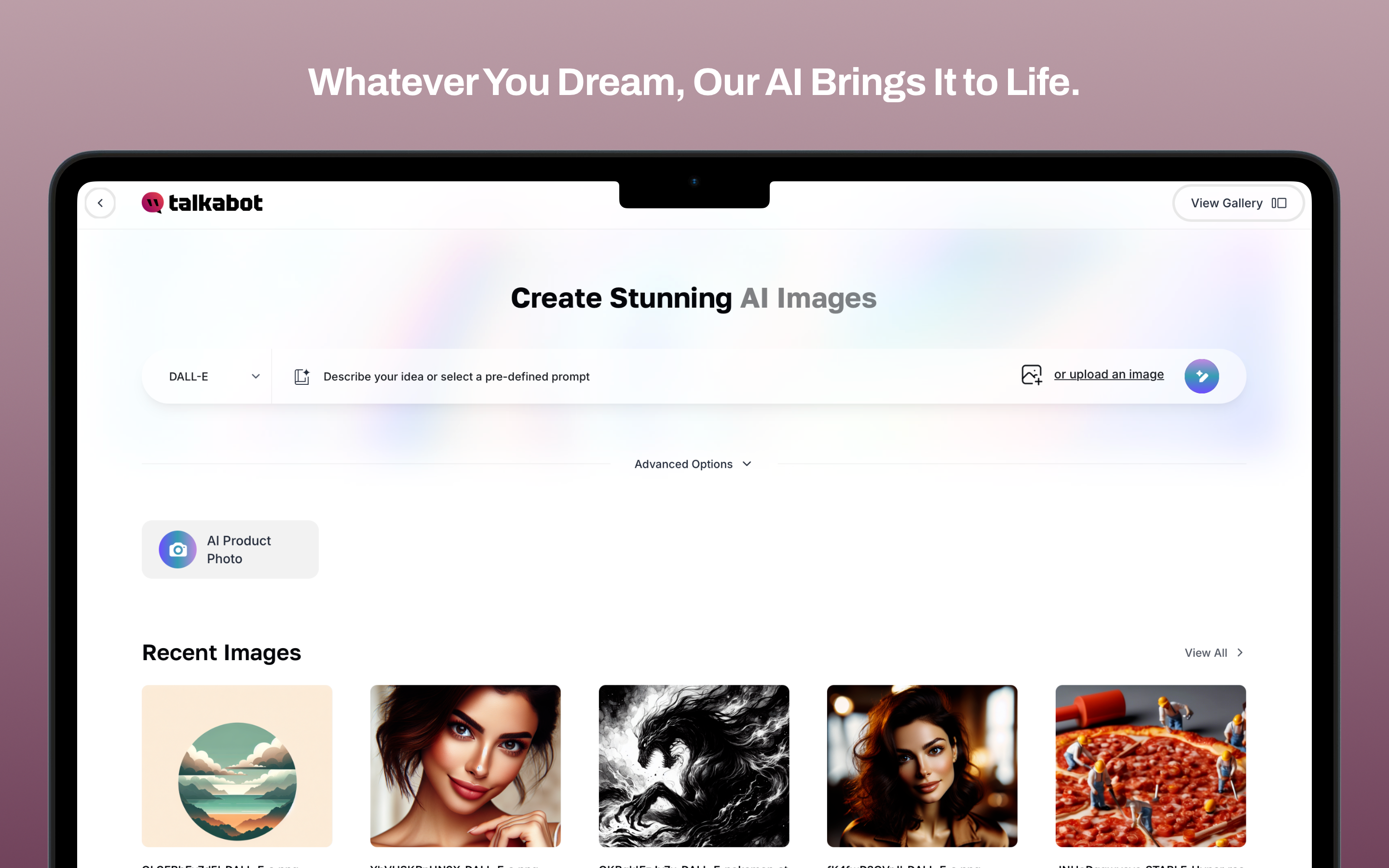 Revolutionizing with AI Image Generators | talkabot.app